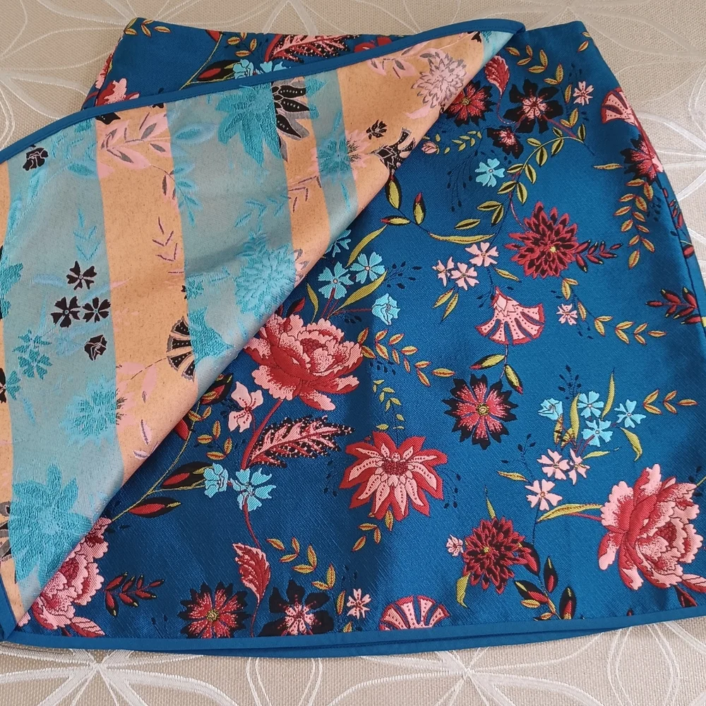 LOFT | Skirts | Loft Floral Wrap Skirt | Poshmark